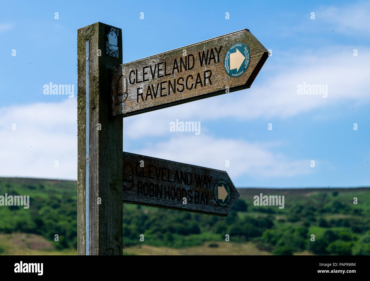 Cleveland way national trail coast hi-res stock photography and images ...