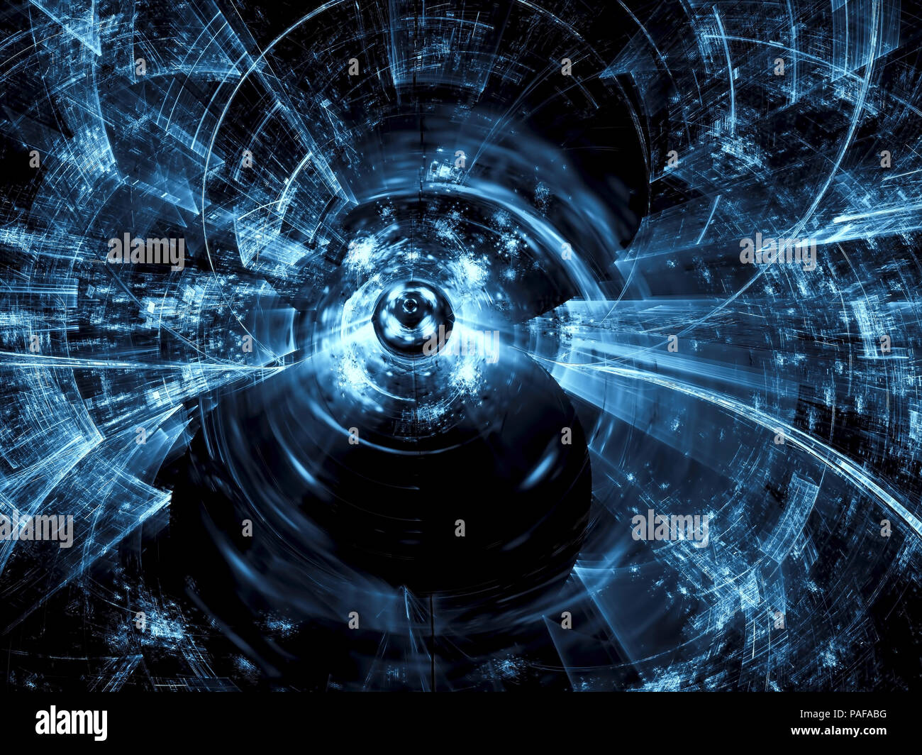 Abstract tech blur - digitally generated image Stock Photo - Alamy