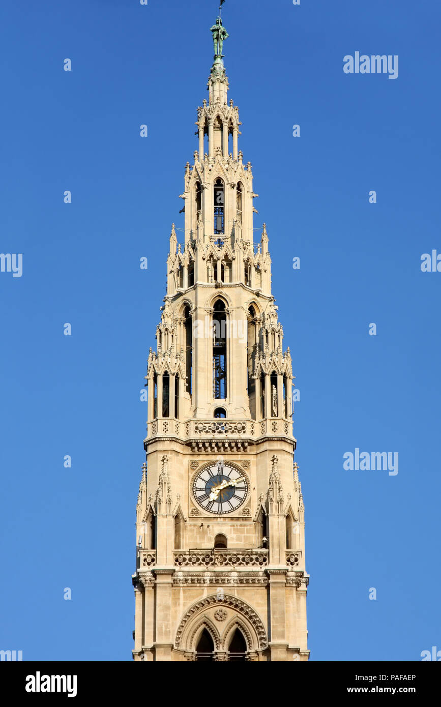 famous City Hall building, Rathaus in Vienna, Austria Stock Photo - Alamy