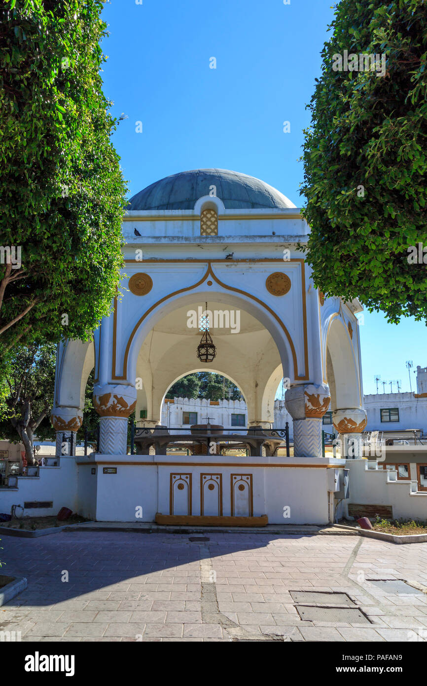 The nea agora new market in rhodes town hi-res stock photography and ...