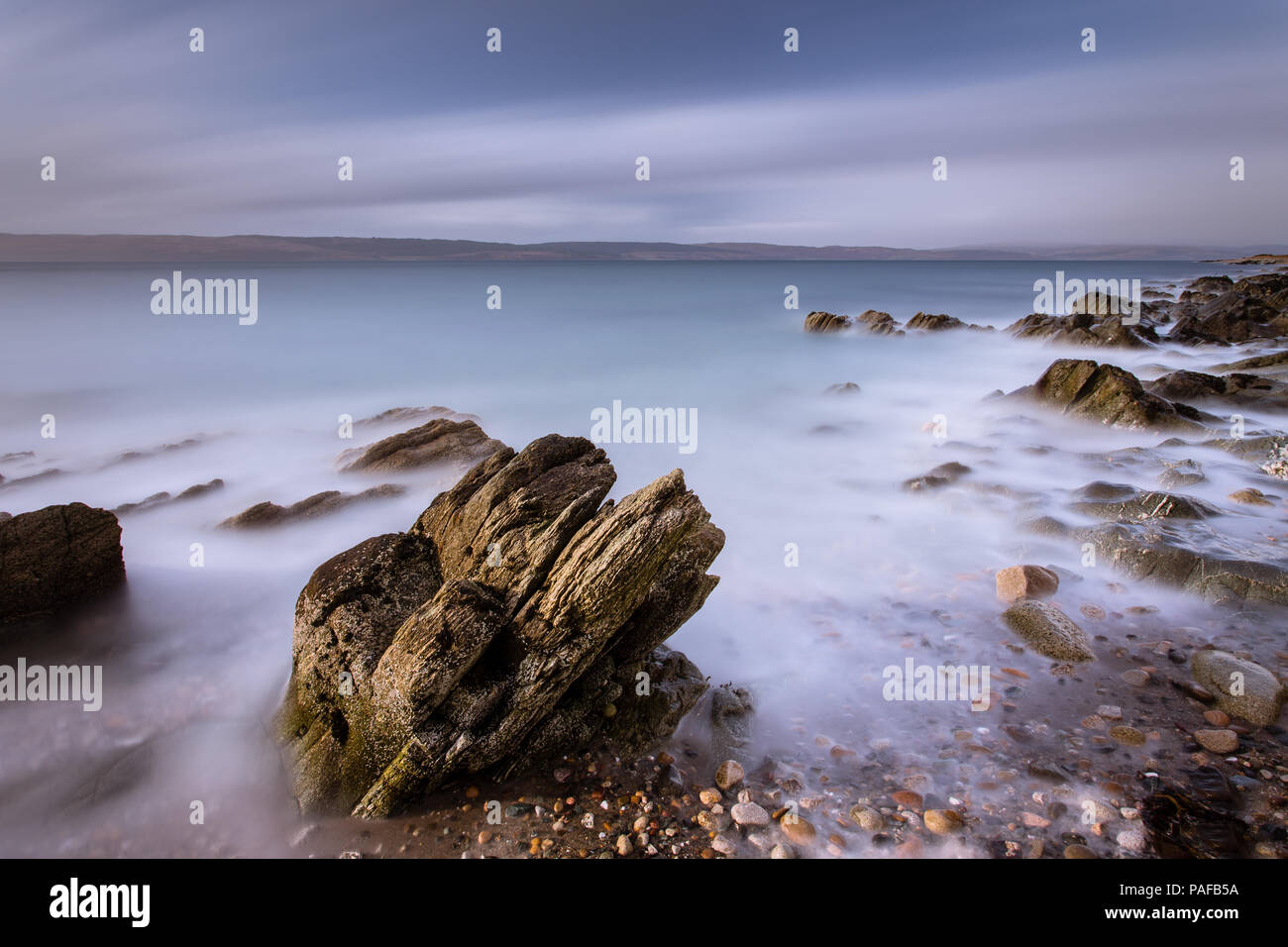 Pirnmill coast - Isle of Arran Stock Photo - Alamy