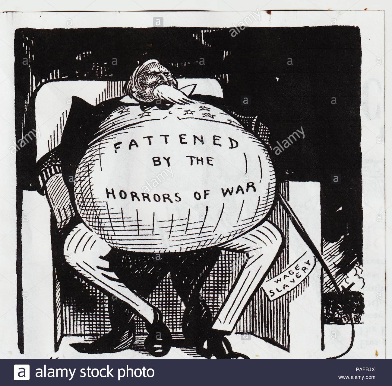 Cartoon Showing Uncle Sam Stock Photos & Cartoon Showing Uncle Sam ...