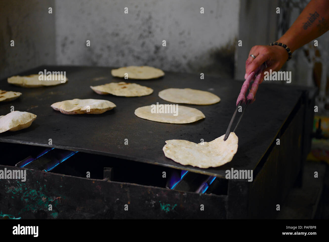 A smaller langar, the community kitchen of sikh temples, where meals ...