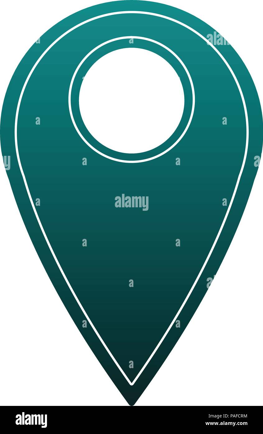 GPS location pin vector illustration graphic design Stock Vector Image ...