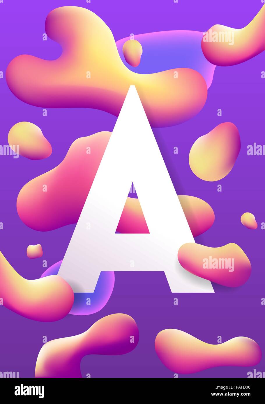 Abstract design dynamic liquid Stock Vector Images - Alamy