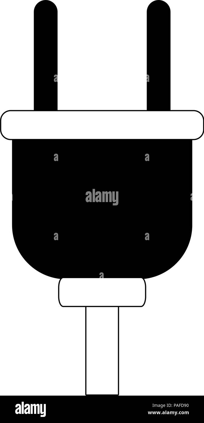 Electric plug symbol vector illustration graphic design Stock Vector ...