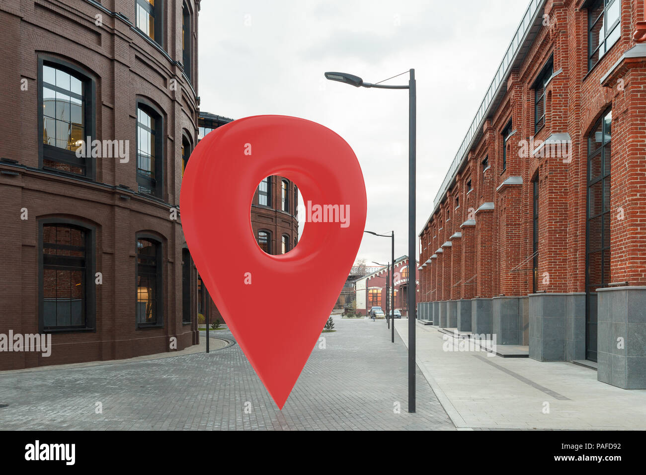 Red Geo Location Pin High Resolution Stock Photography and Images - Alamy