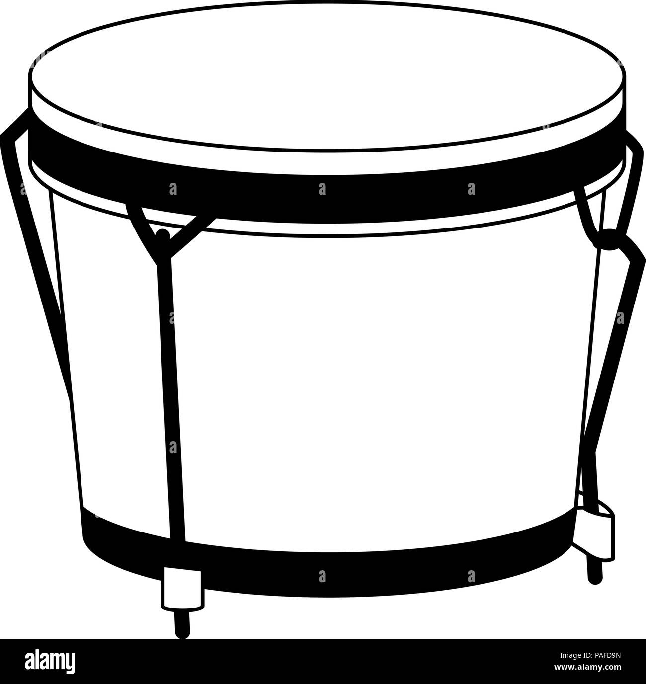 Drum music instrument vector illustration graphic design Stock Vector ...