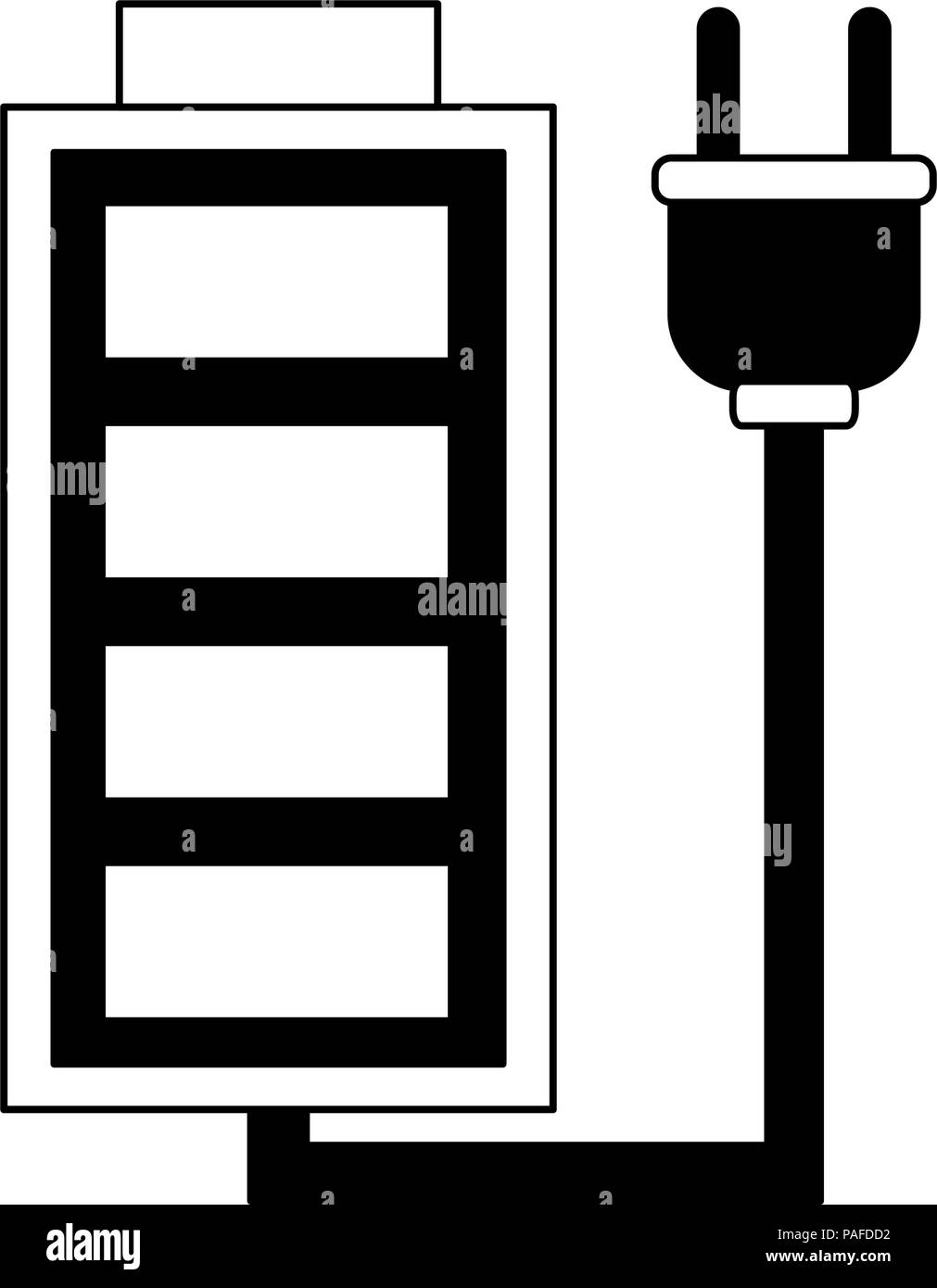 Rechargeable battery symbol vector illustration graphic design Stock ...