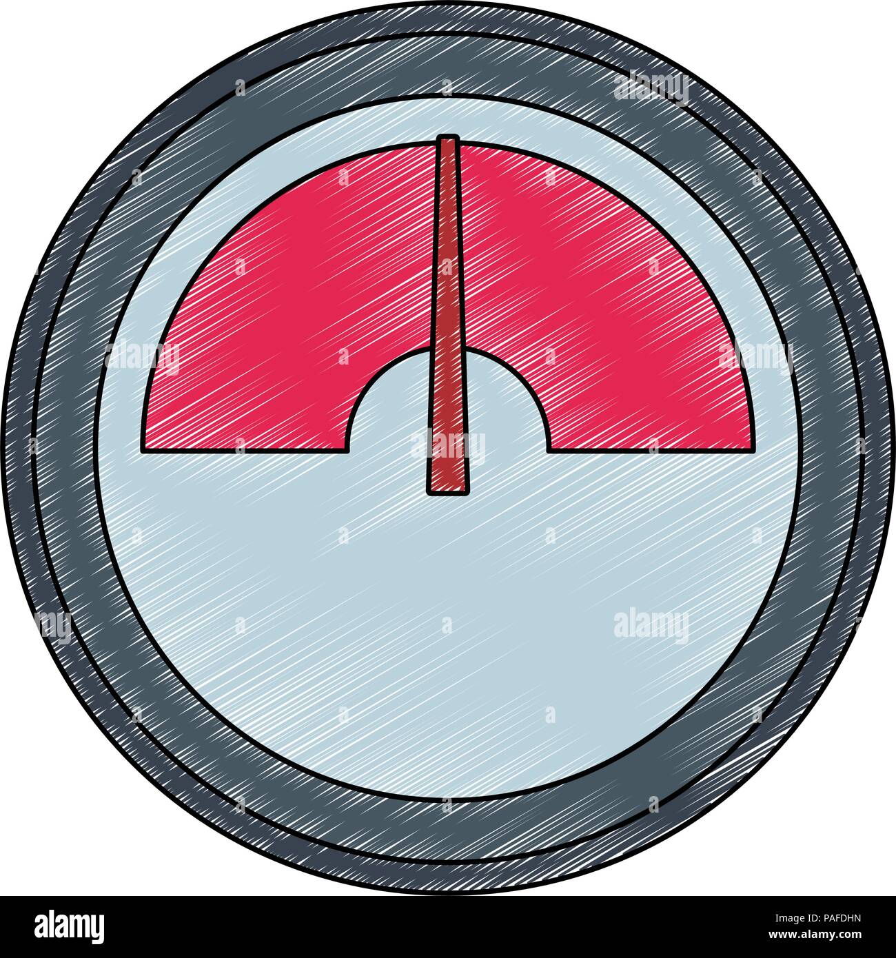 Analog pressure meter vector illustration graphic design Stock Vector ...