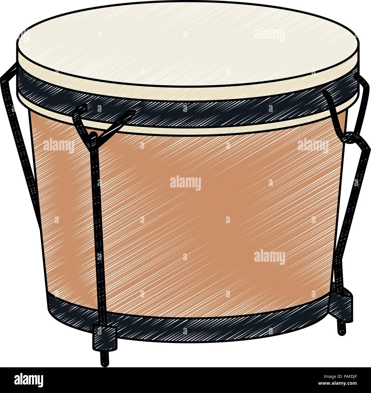 Drum music instrument vector illustration graphic design Stock Vector ...