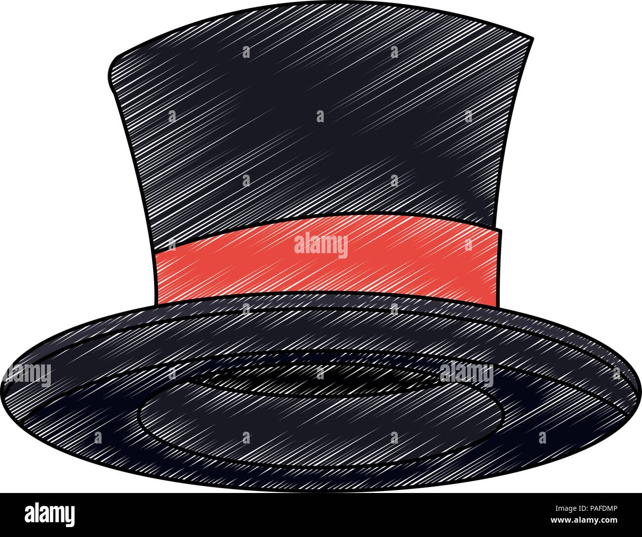 Magician hat isolated vector illustration graphic design Stock Vector ...