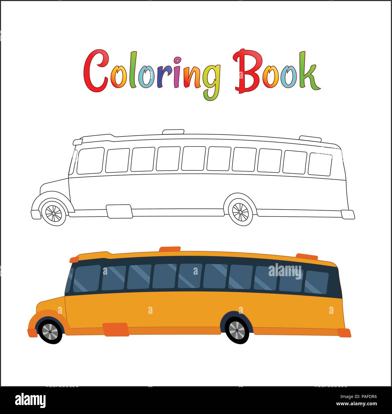 Bus Coloring Pages Preschool Alphabet [2025]
