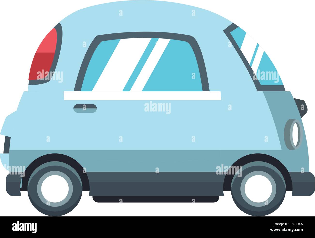 Funny small car cartoon vector illustration graphic design Stock Vector ...