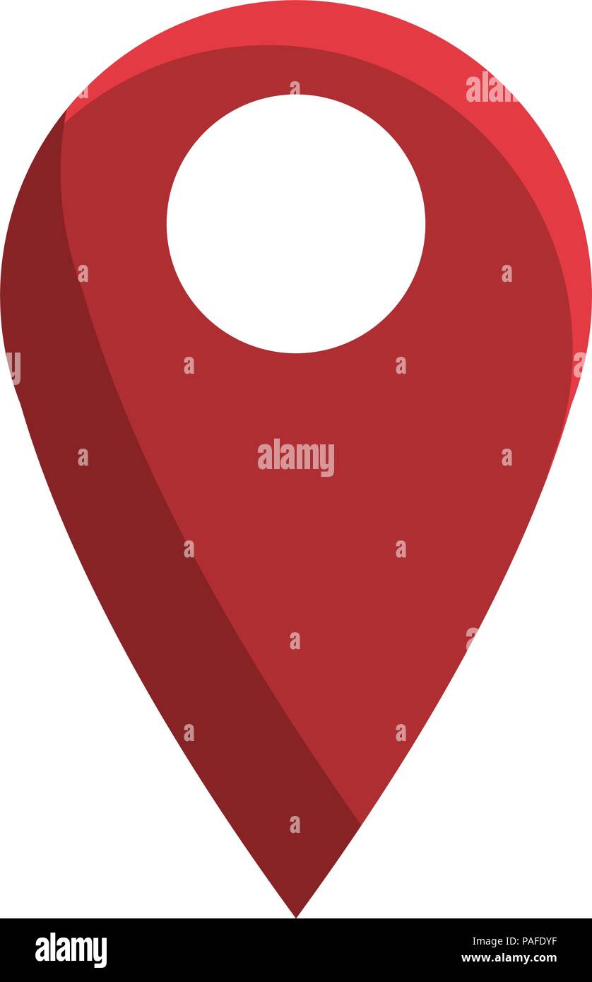 GPS location pin vector illustration graphic design Stock Vector Image ...