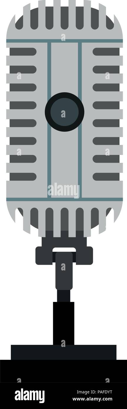 Vintage microphone isolated vector illustration graphic design Stock ...