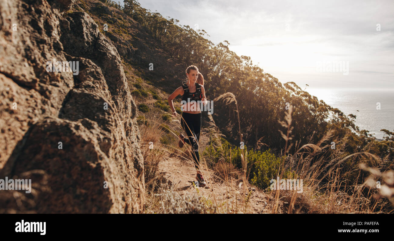 Female marathon runner hi-res stock photography and images - Alamy