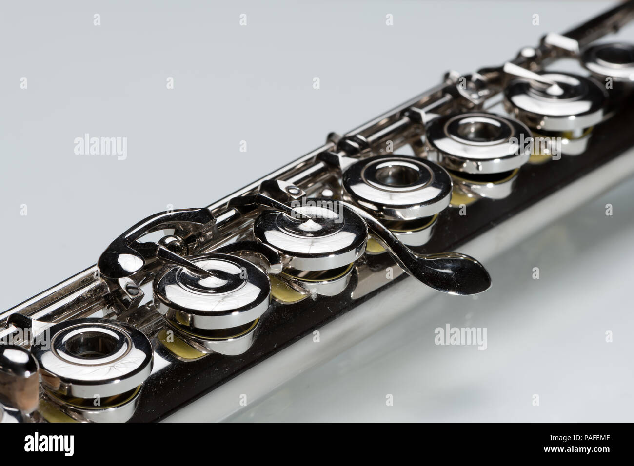 Silver flute hi-res stock photography and images - Alamy