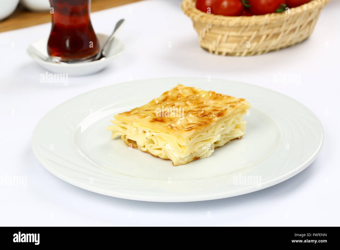 Turkish Su Boregi, Turkish Pastry Stock Photo - Alamy