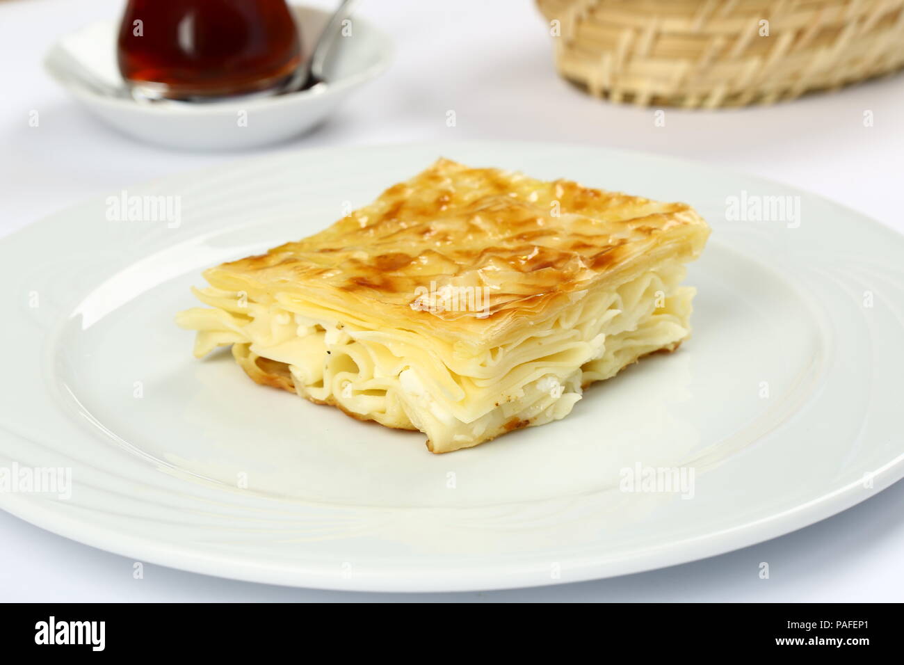 Turkish Su Boregi, Turkish Pastry Stock Photo - Alamy