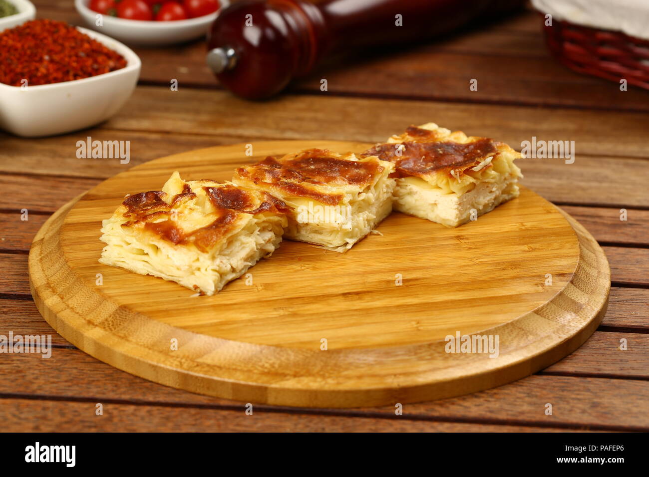 Turkish Su Boregi, Turkish Pastry Stock Photo - Alamy