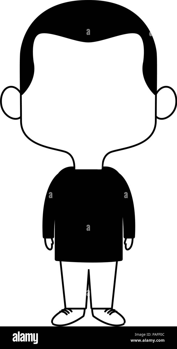 Cute midget man cartoon vector illustration graphic design Stock Vector ...