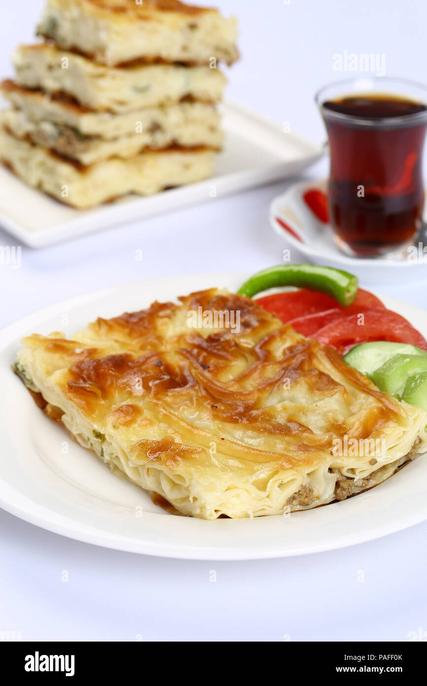 Turkish Su Boregi, Turkish Pastry Stock Photo - Alamy