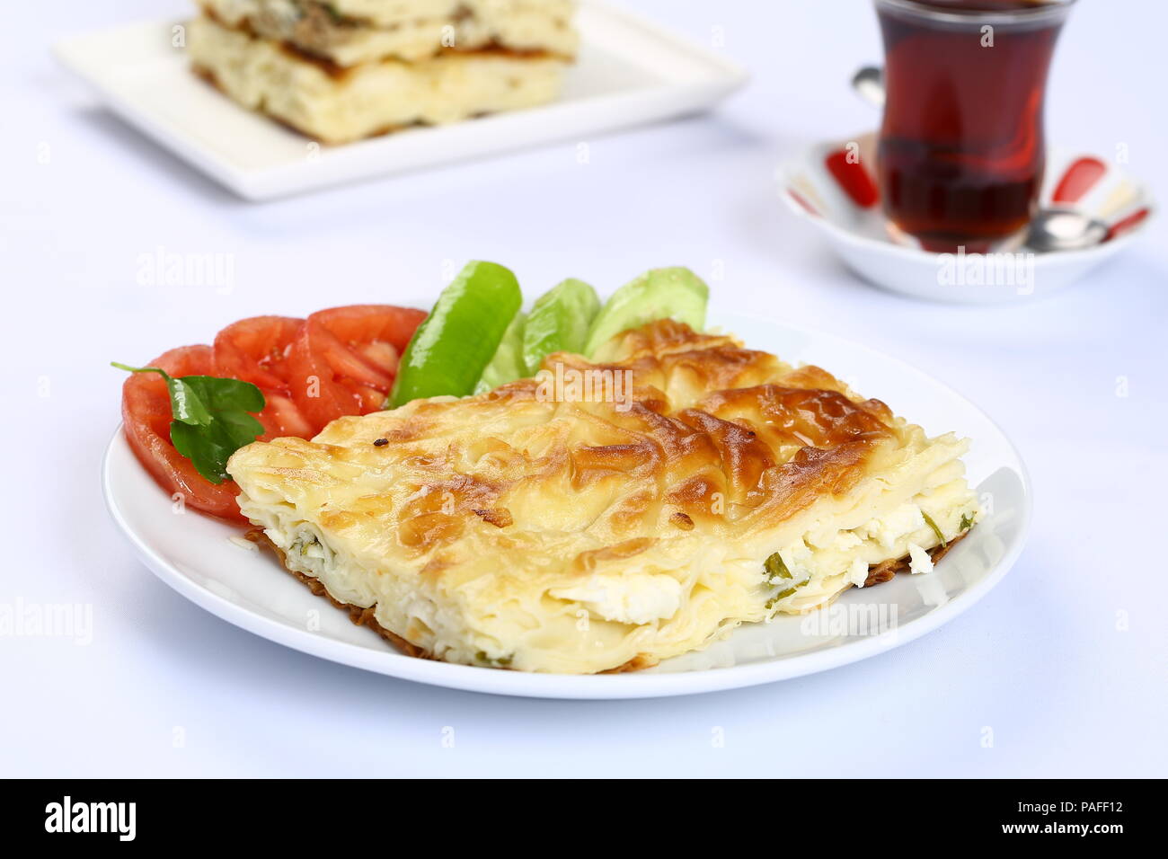 Turkish Su Boregi, Turkish Pastry Stock Photo - Alamy