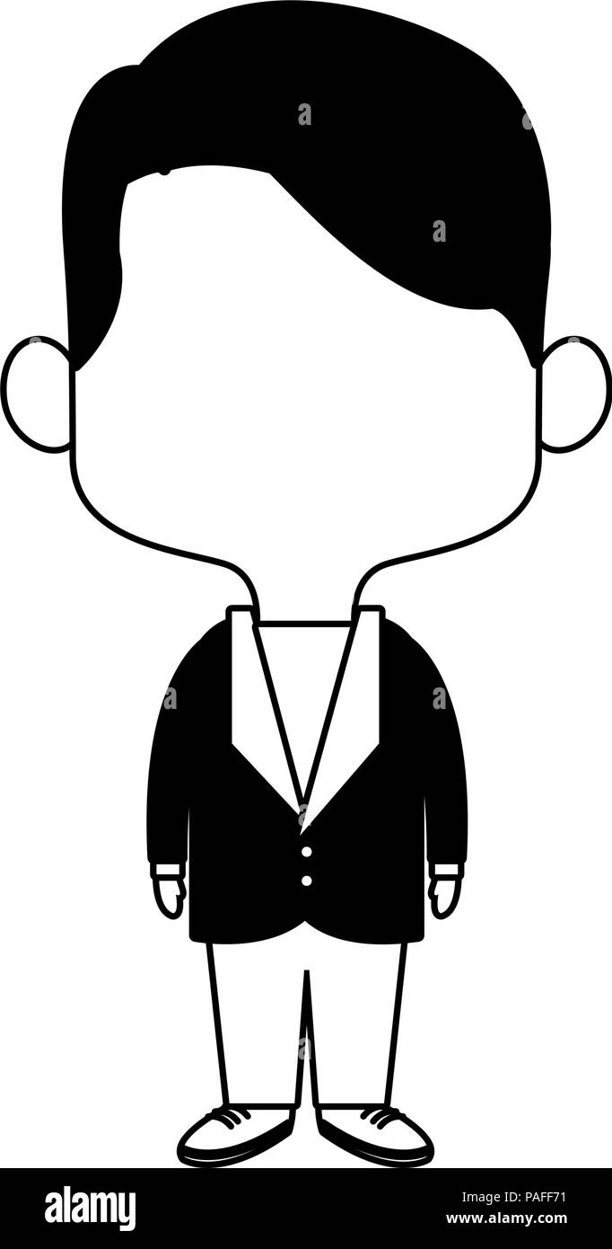 Cute midget man cartoon vector illustration graphic design Stock Vector ...