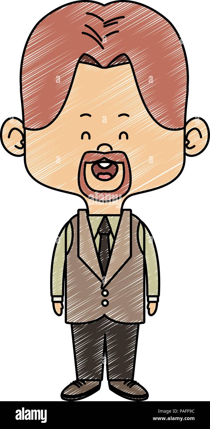 Midget businessman cartoon vector illustration graphic design Stock ...
