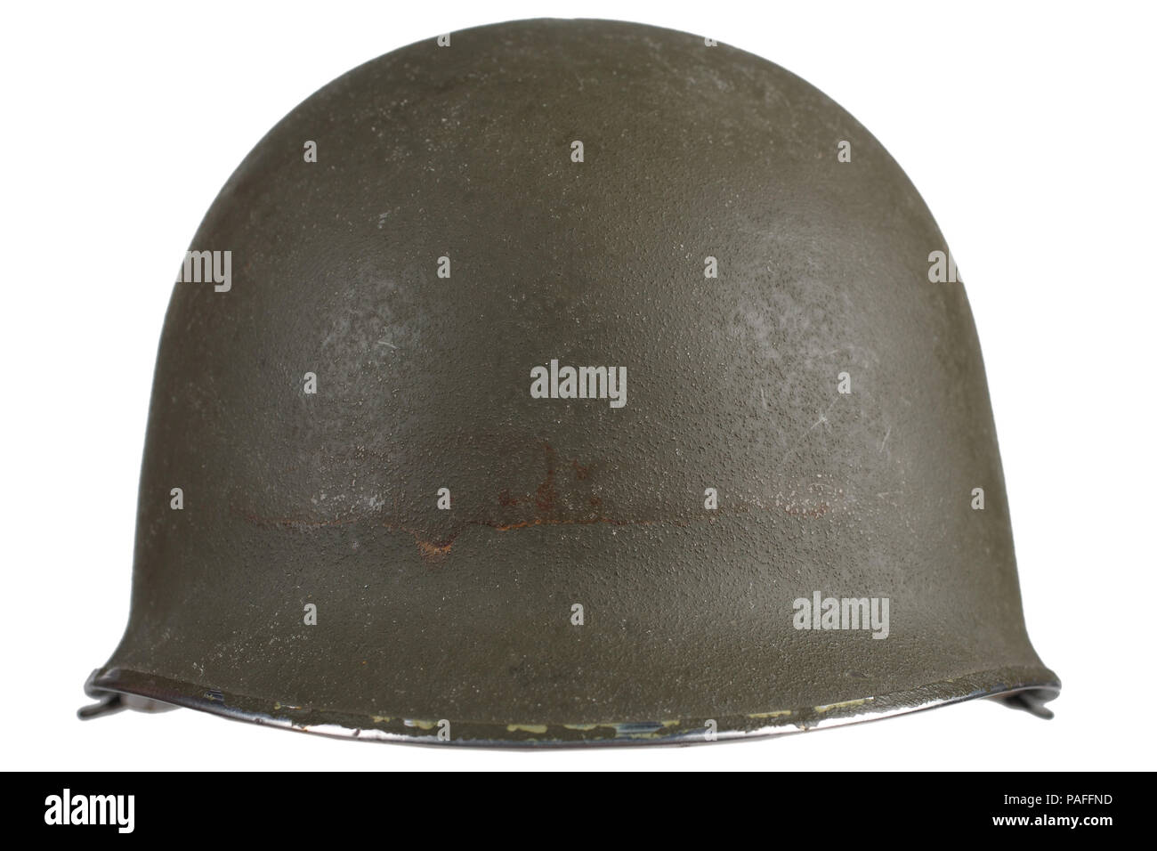 ww2 us army helmet with ace of spades emblem isolated Stock Photo - Alamy