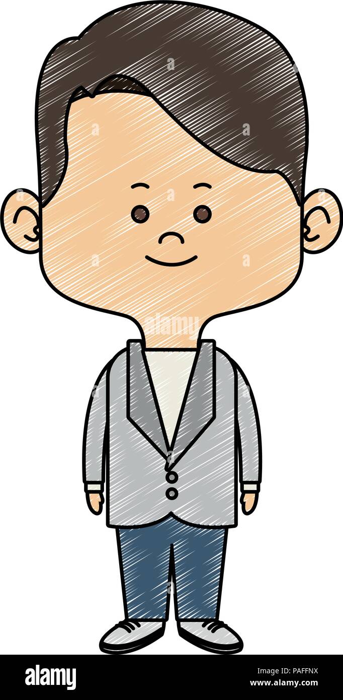 Cute midget man cartoon vector illustration graphic design Stock Vector ...