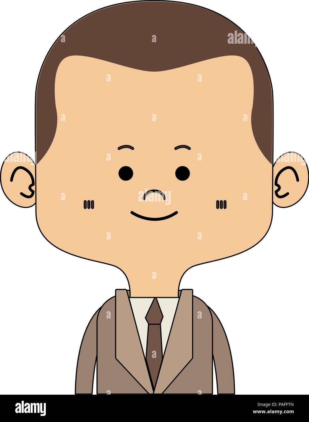 Midget businessman cartoon vector illustration graphic design Stock ...