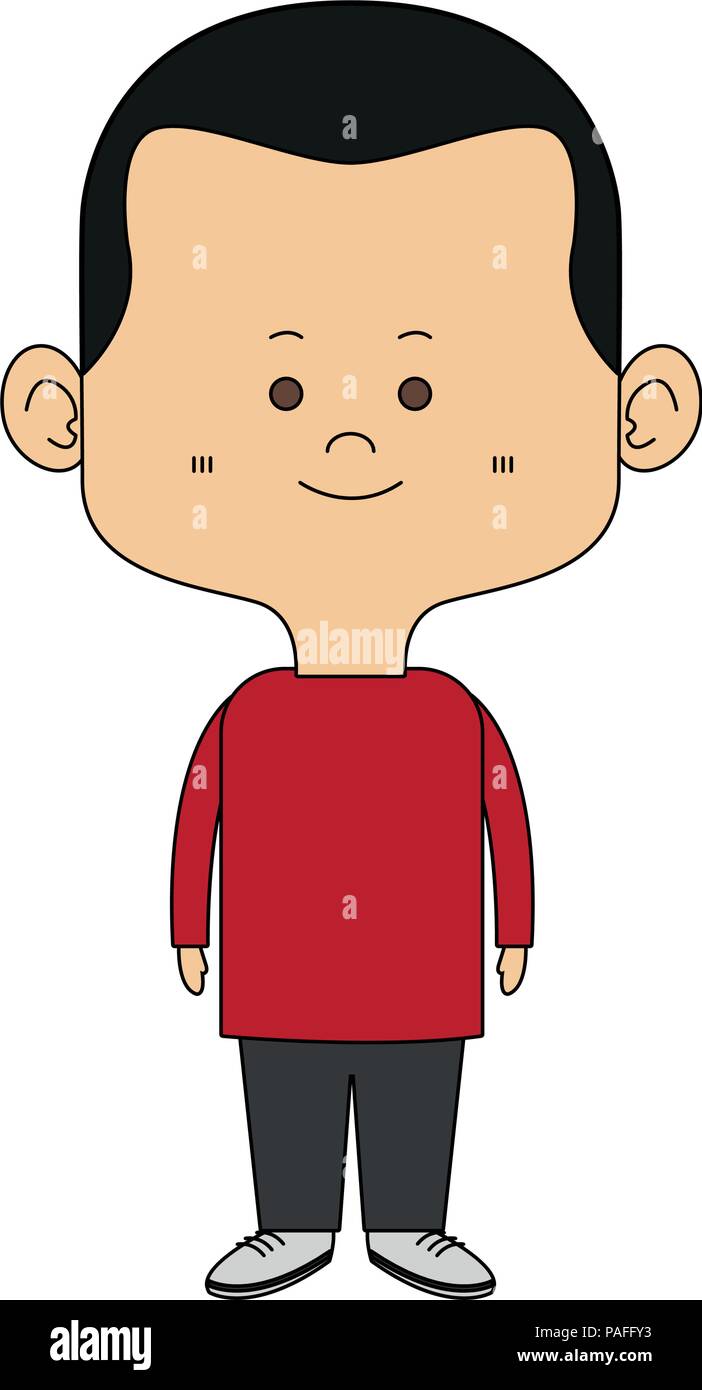 Cute midget man cartoon vector illustration graphic design Stock Vector ...
