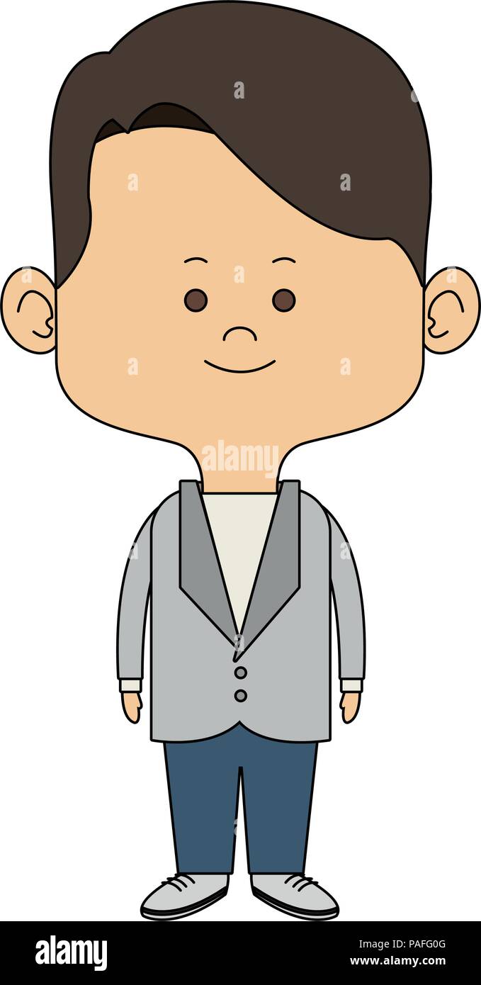 Cute midget man cartoon vector illustration graphic design Stock Vector ...