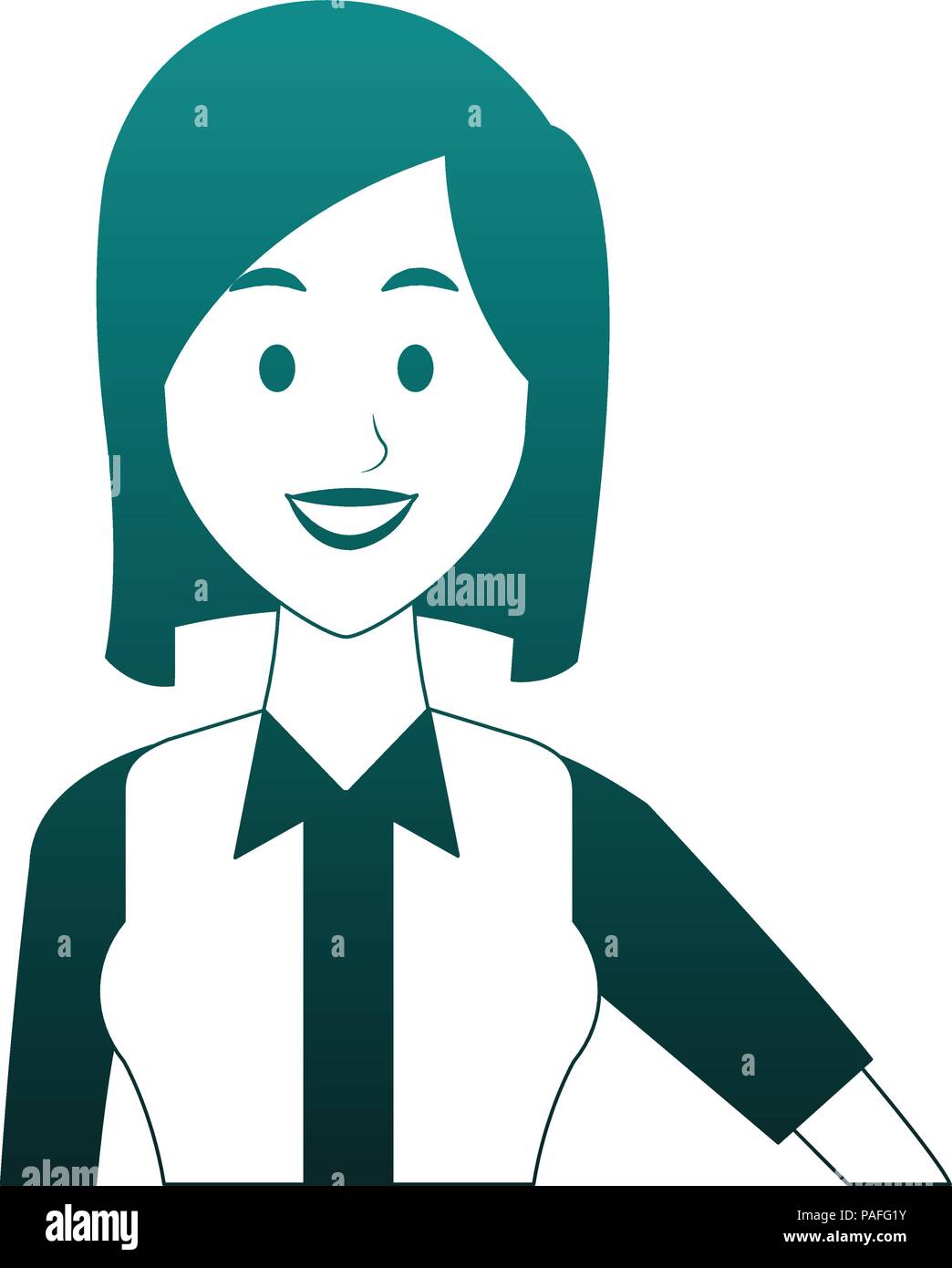 Executive businesswoman cartoon vector illustration graphic design Stock Vector Image & Art - Alamy