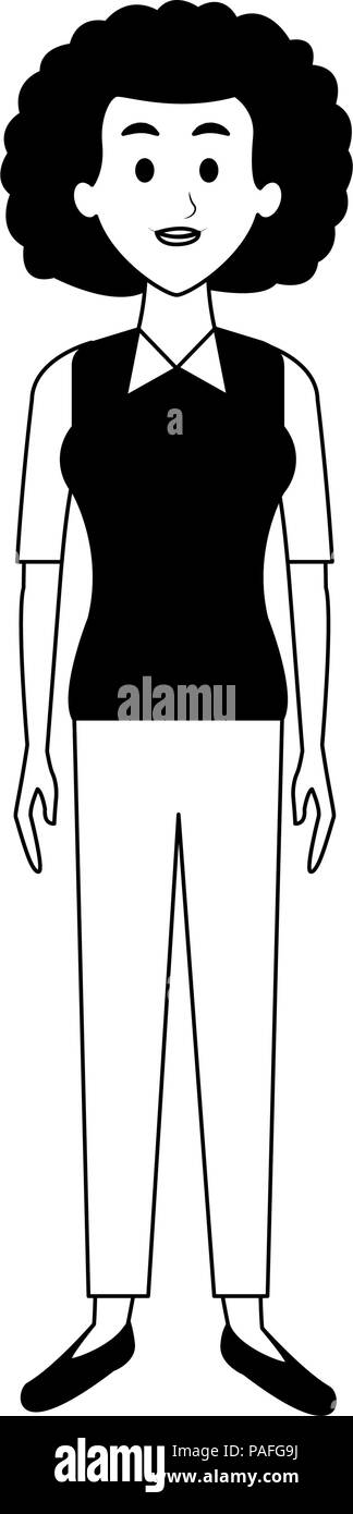 Executive businesswoman cartoon vector illustration graphic design ...