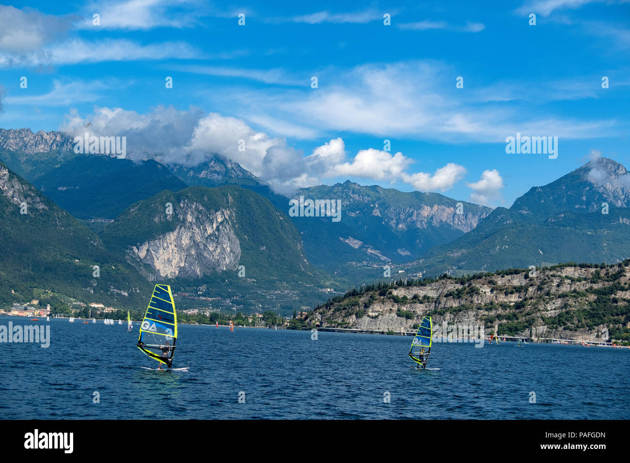 Lake Garda images Stock Photo - Alamy