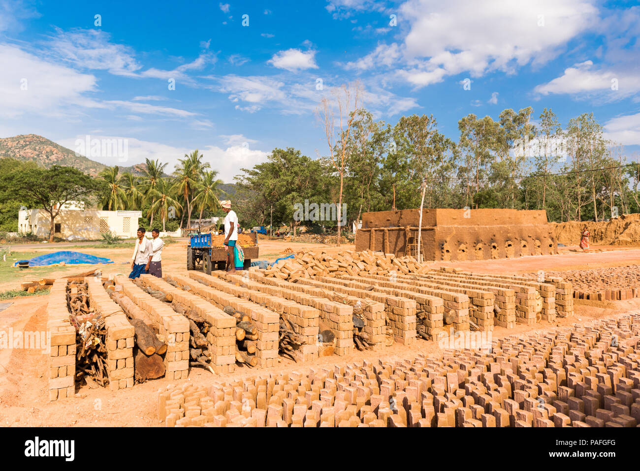 Indian bricks hi-res stock photography and images - Alamy