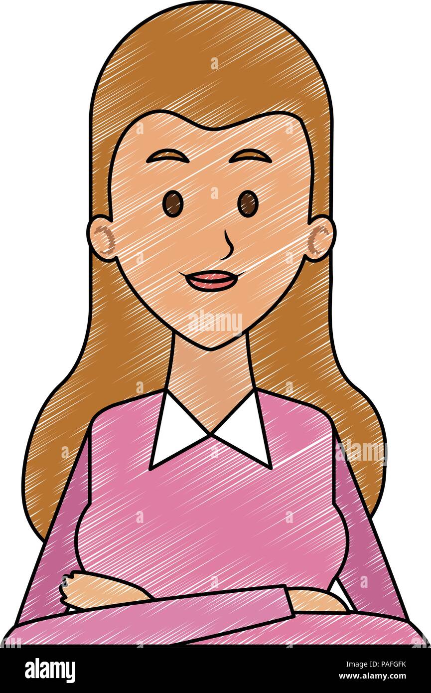 Executive businesswoman cartoon vector illustration graphic design ...