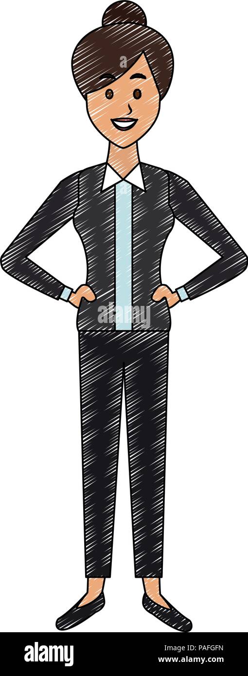 Executive businesswoman cartoon vector illustration graphic design Stock Vector Image & Art - Alamy