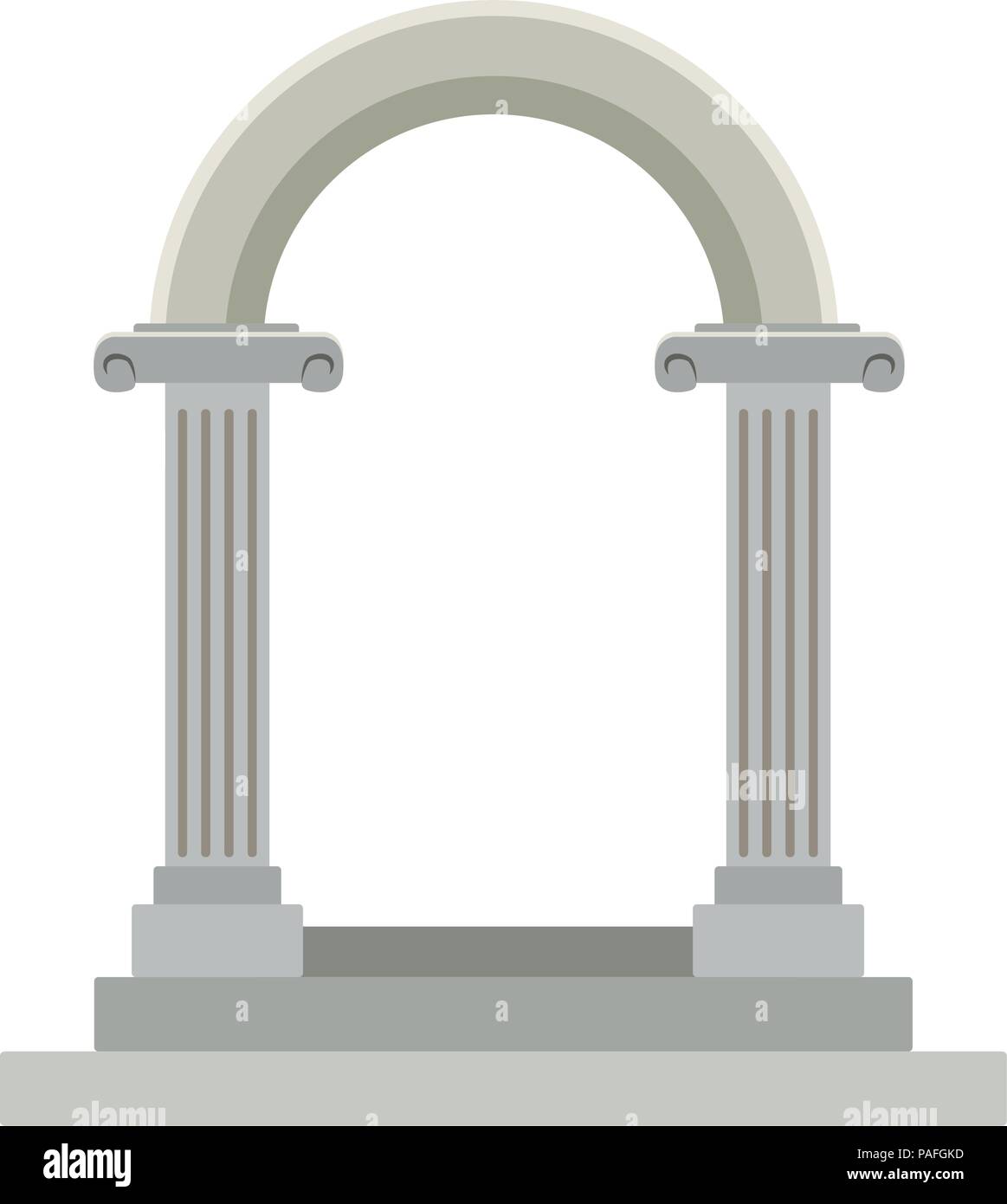 Wedding columns gate vector illustration graphic design Stock Vector ...