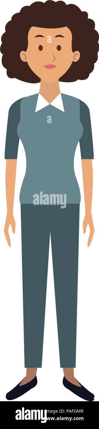 Executive businesswoman cartoon vector illustration graphic design ...