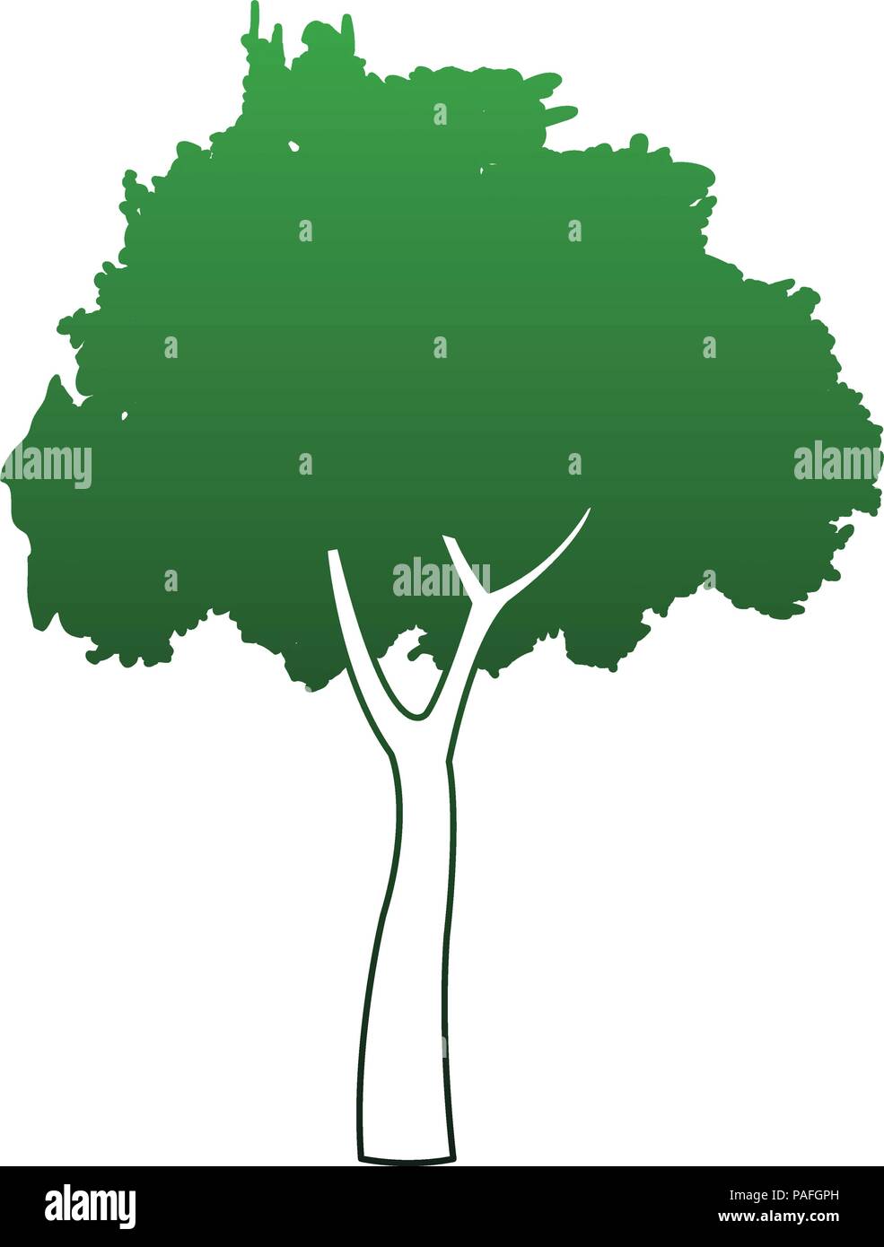 Tree nature isolated vector illustration graphic design Stock Vector ...