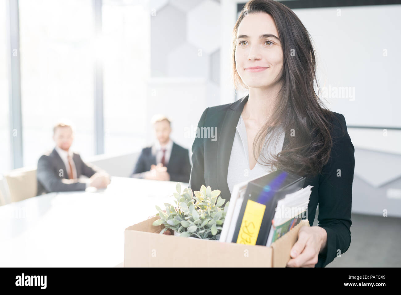 Leaving job happy hi-res stock photography and images - Alamy