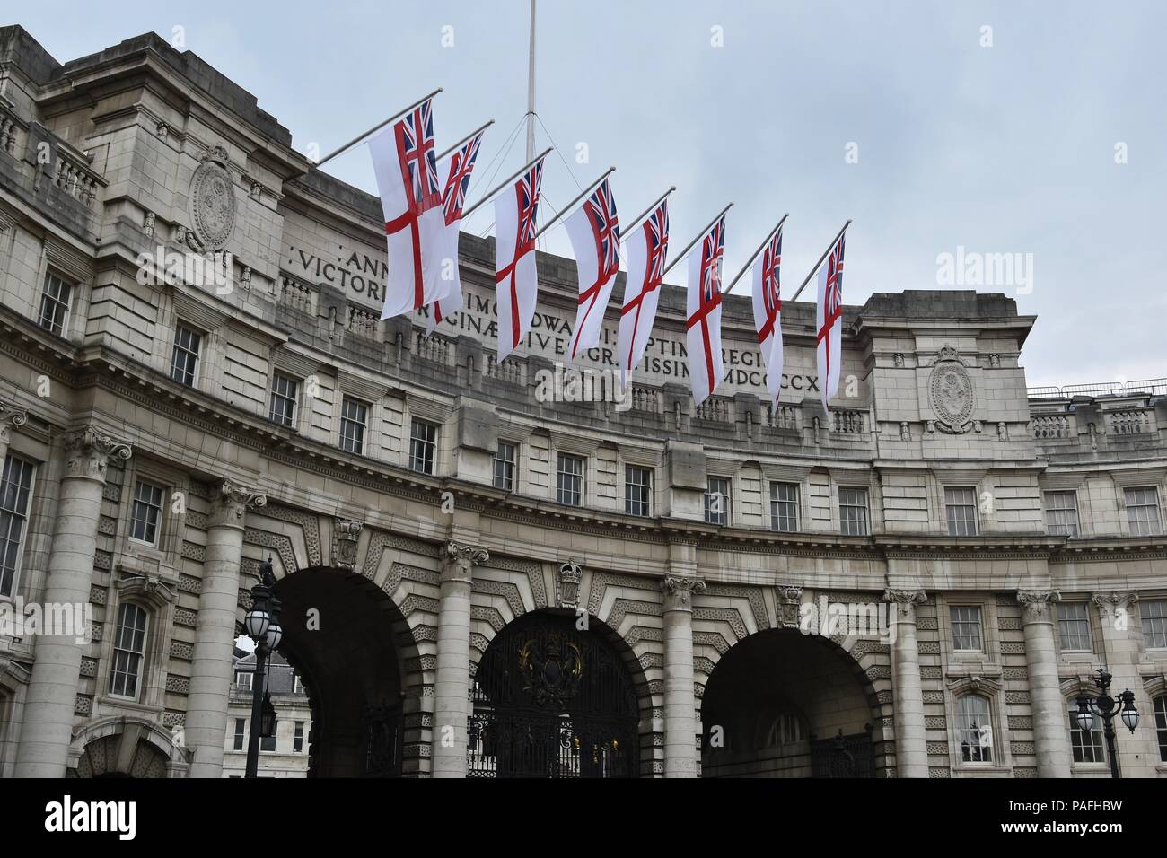 Admiralty Arch, City of Westminster, London, United Kingdom Stock Photo ...