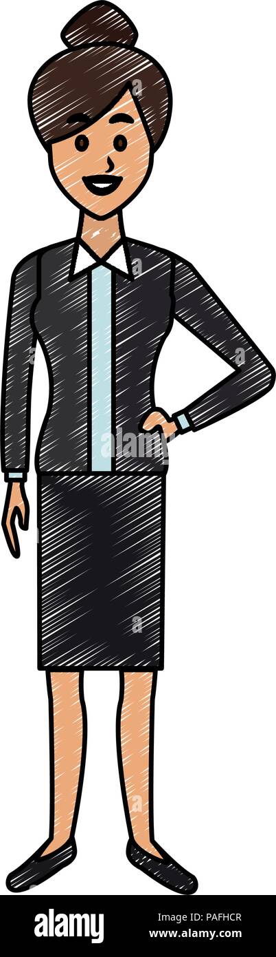 Executive businesswoman cartoon vector illustration graphic design Stock Vector Image & Art - Alamy