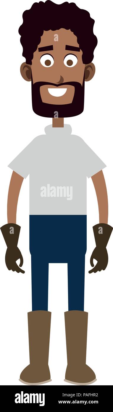 Farmer man cartoon Stock Vector Image & Art - Alamy