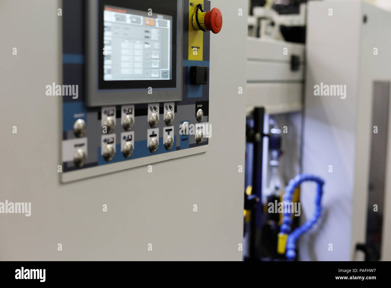 Cnc control panel industrial machinery hi-res stock photography and ...