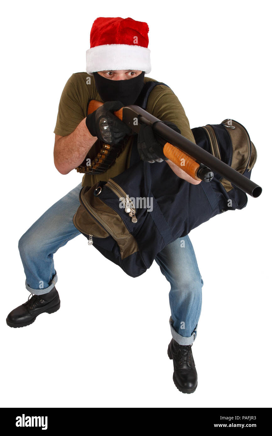 Thug santa hi-res stock photography and images - Alamy